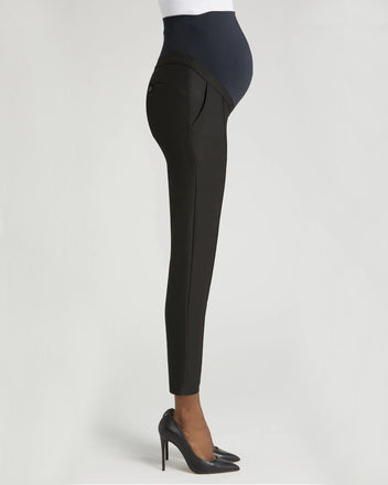 Black Maternity Dress Pants | MARION – MARION Maternity